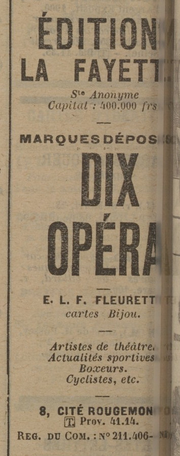 David; Monod; Éditions Lafayette;